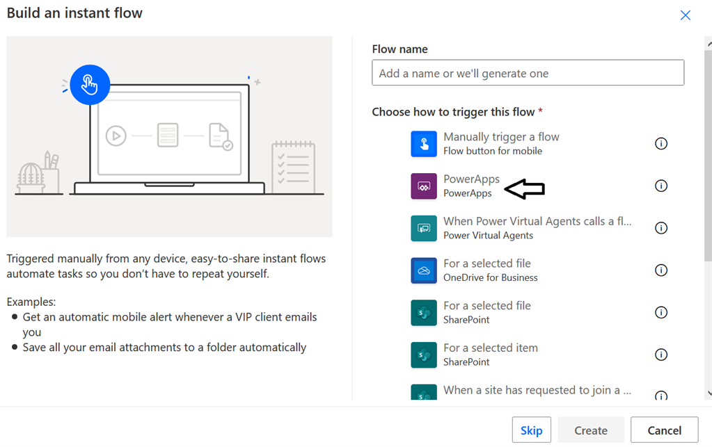 Connecting A Datasource Dynamically In Powerapps Using Power Automate Part Two